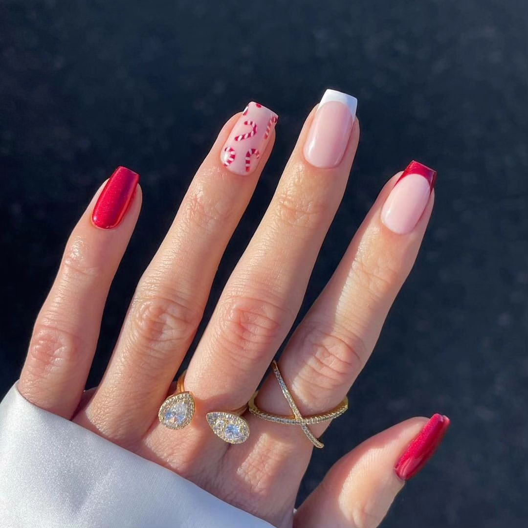 35+ Sparkly, Sweet, and Stylish Holiday Nails You’ll Obsess Over