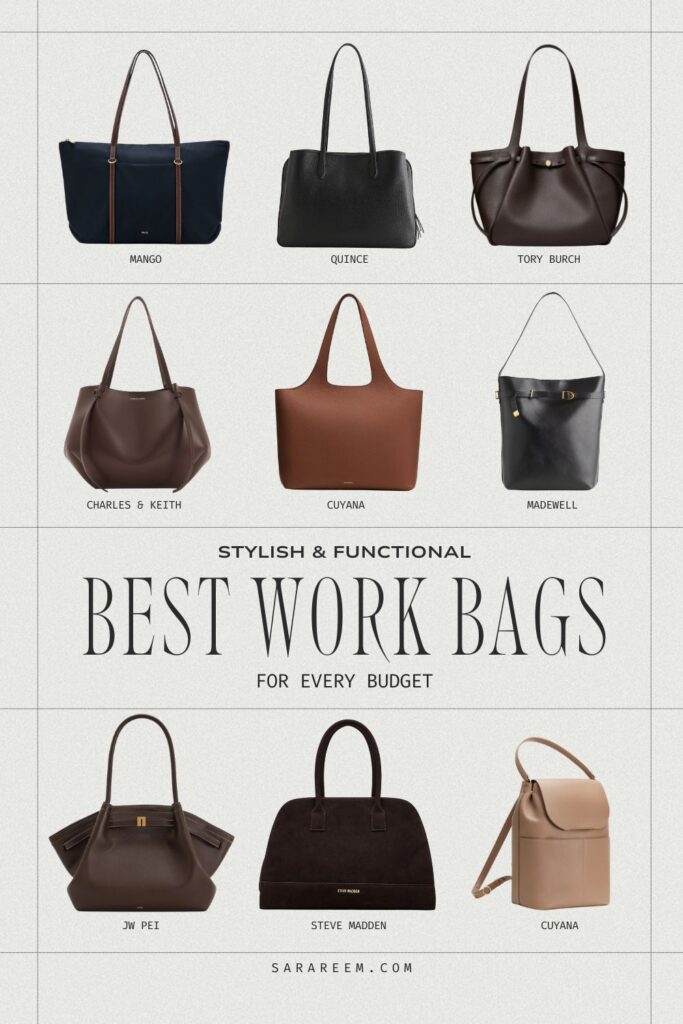 The Best Work Bags for Women in 2025 (For Every Budget & Style)