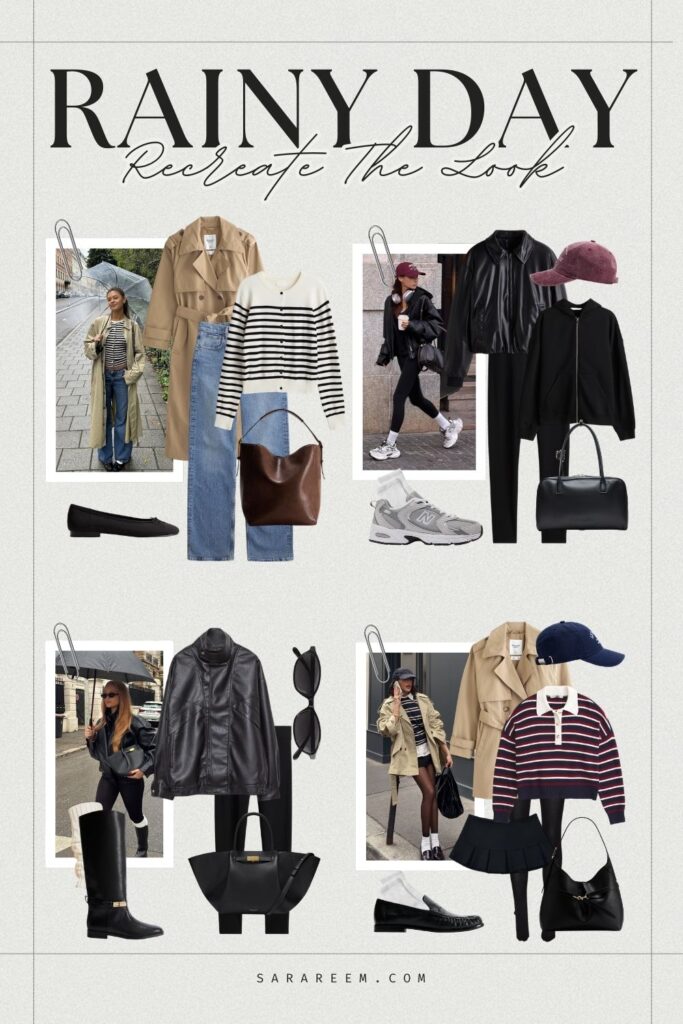 These 7 Rainy Day Outfits Are Worth Copying The Next Time It Rains